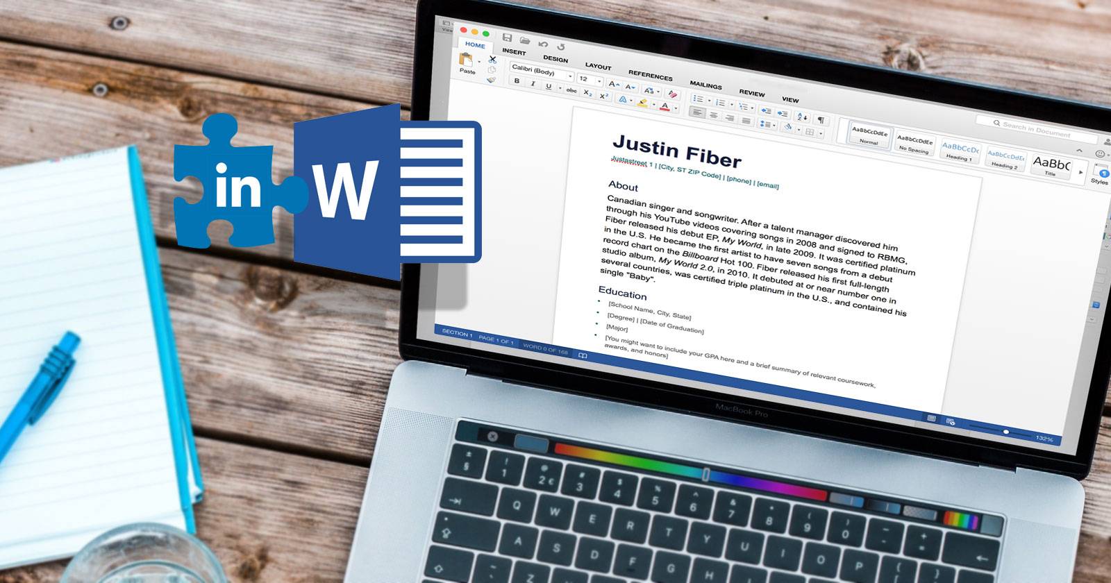How to Use the LinkedIn Resume Assistant in Microsoft Word