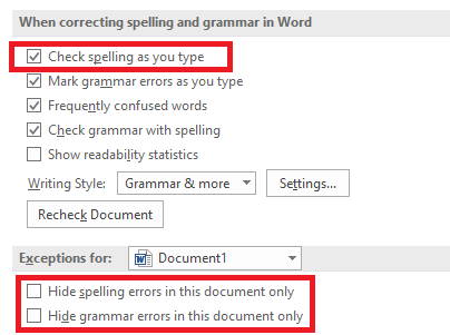 How to Spell and Grammar Check in Microsoft Word
