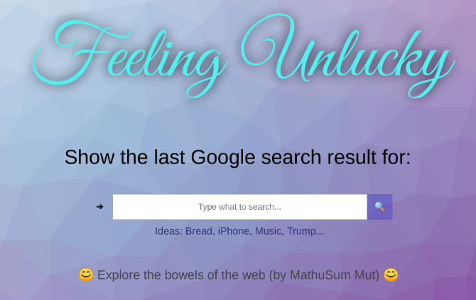 Weird but Cool: 25 Most Bizarre Websites You Haven't Seen