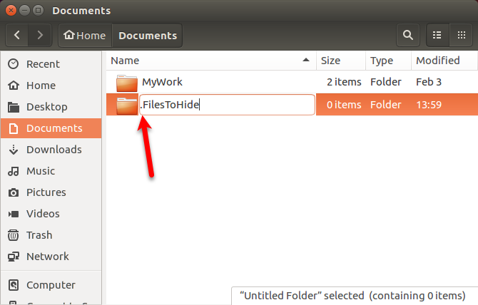 How to Hide Files and Folders From Prying Eyes on Linux