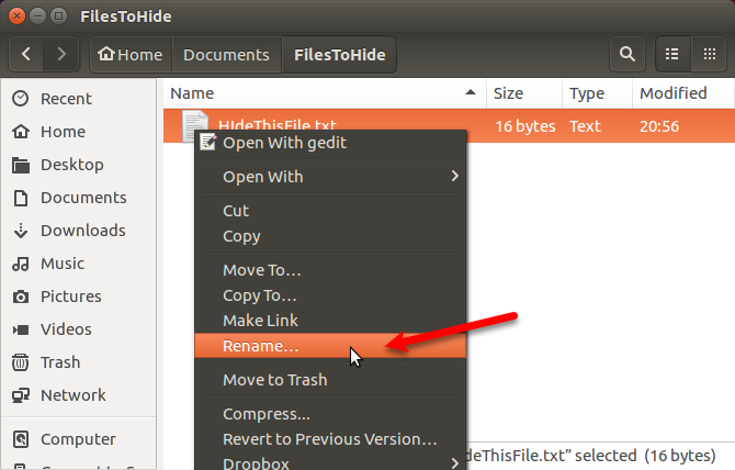How to Hide Files and Folders From Prying Eyes on Linux