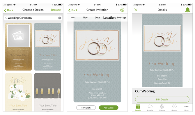 6 Digital Wedding Invitation Apps to Save Money and Time