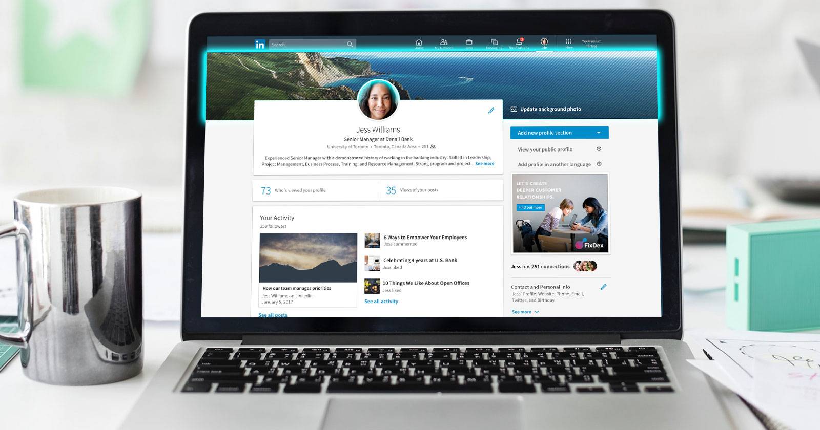 How to Choose the Perfect LinkedIn Background Photo
