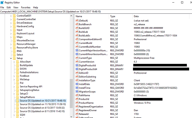 How to See Your Entire Windows Upgrade History as a List