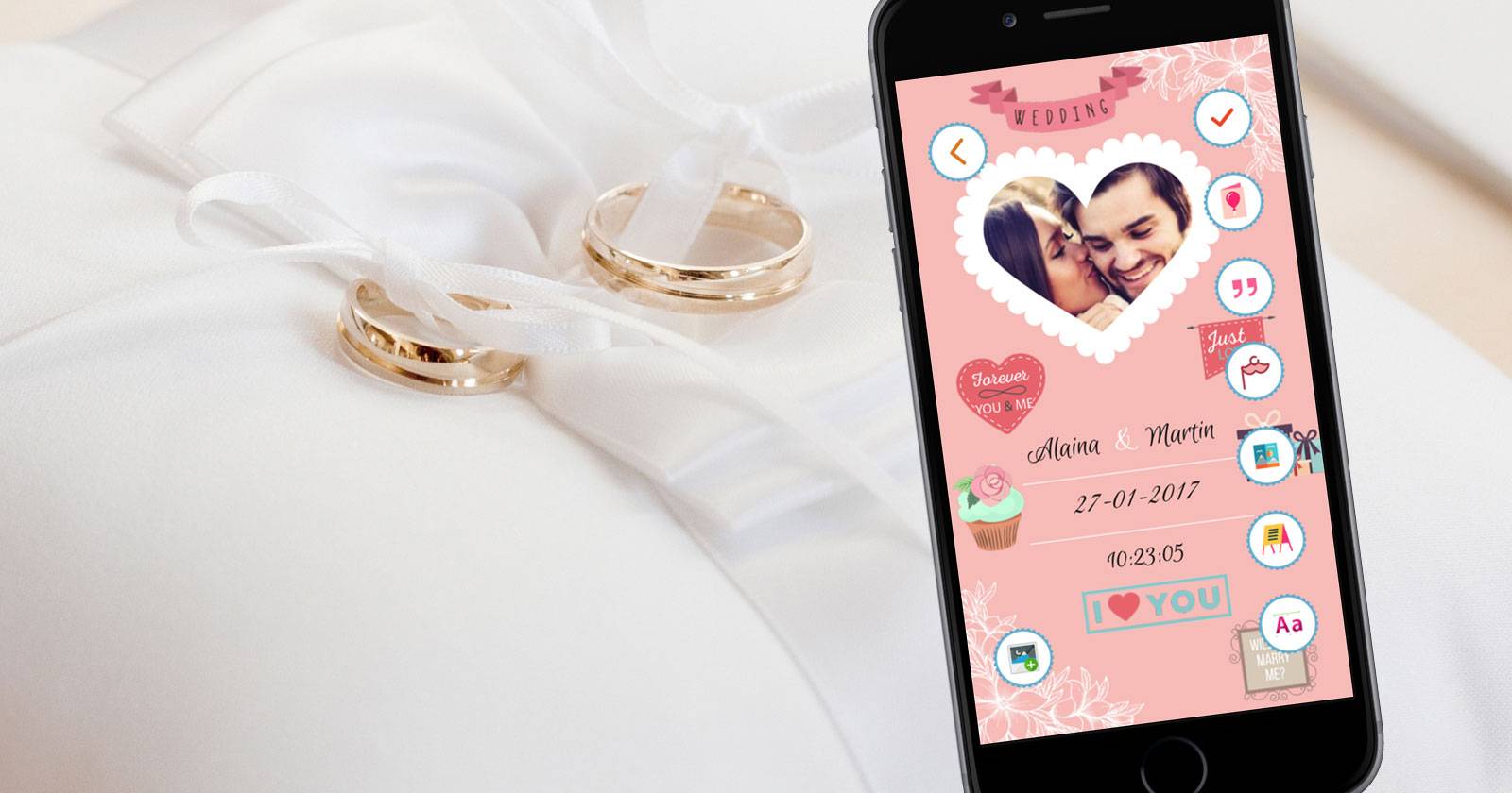 6 Digital Wedding Invitation Apps to Save Money and Time