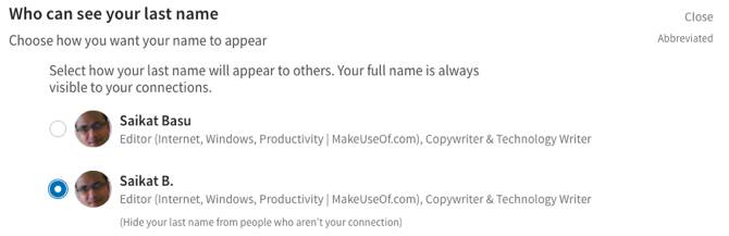 How to Hide Your Last Name on LinkedIn