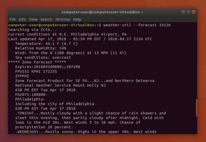 10 Ways to Check the Weather From Your Linux Desktop