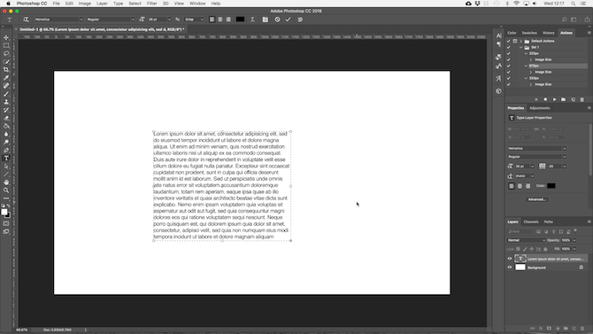 Working With Text in Photoshop: A Definitive Guide