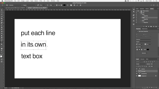 Working With Text in Photoshop: A Definitive Guide