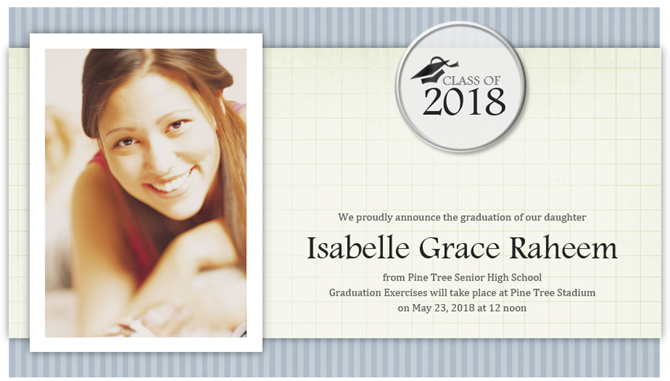 microsoft graduation templates