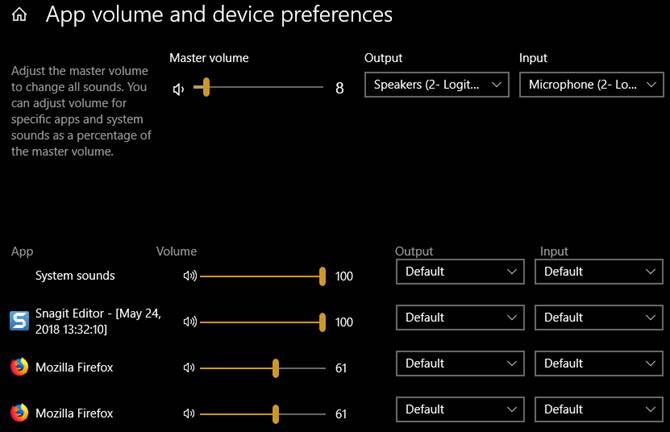 How to Set Different Sound Output Devices per App in Windows