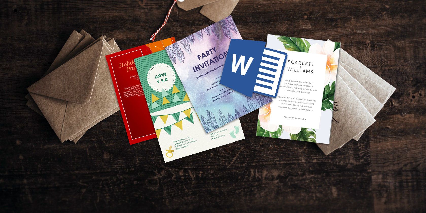 13 Free Templates for Creating Event Invitations in Microsoft Word