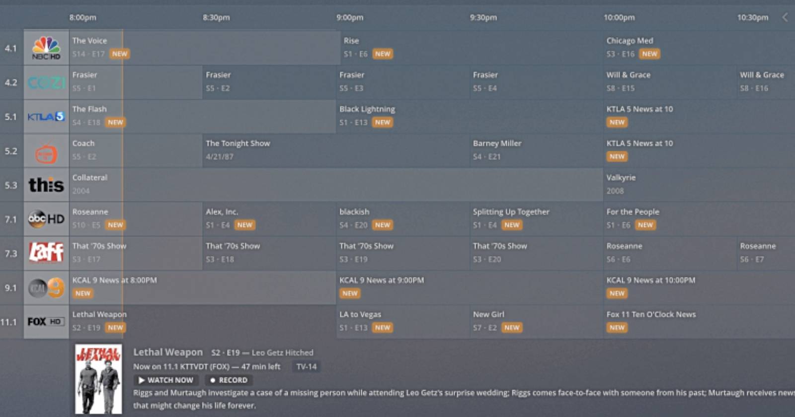 Plex Adds a Traditional Live TV Channel Guide