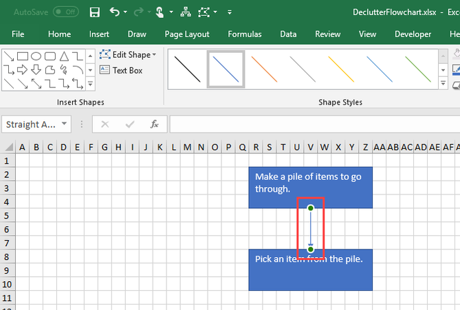 How to Create a Flowchart in Microsoft Excel