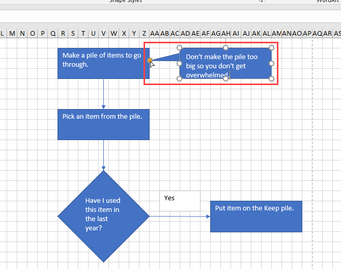 How to Create a Flowchart in Microsoft Excel