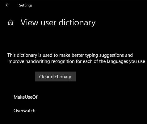 How to Edit the Spell Check Dictionary in Windows 10