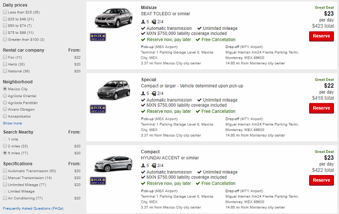 The 10 Best Sites for Cheap Last-Minute Online Car Rentals