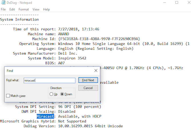 How to Project Windows 10 to TV With Miracast