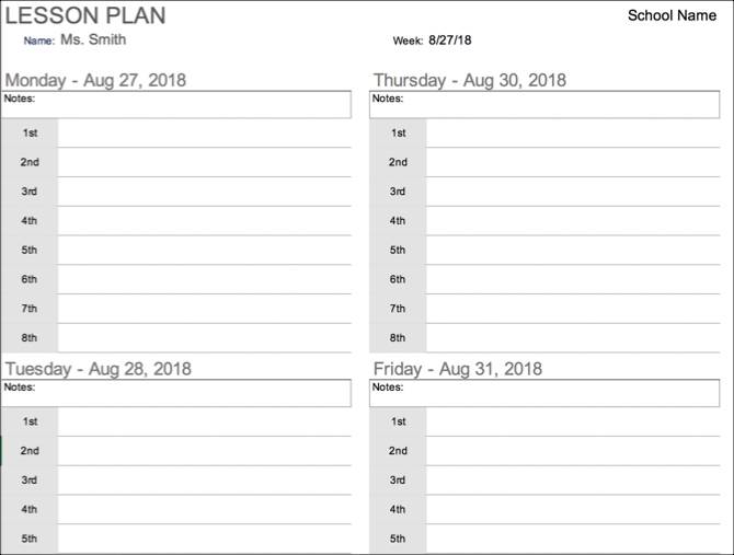 The Best Microsoft Office Templates for Teachers Going Back to School