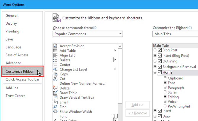 How to Add the Developer Tab to the Ribbon in Microsoft Word and Excel