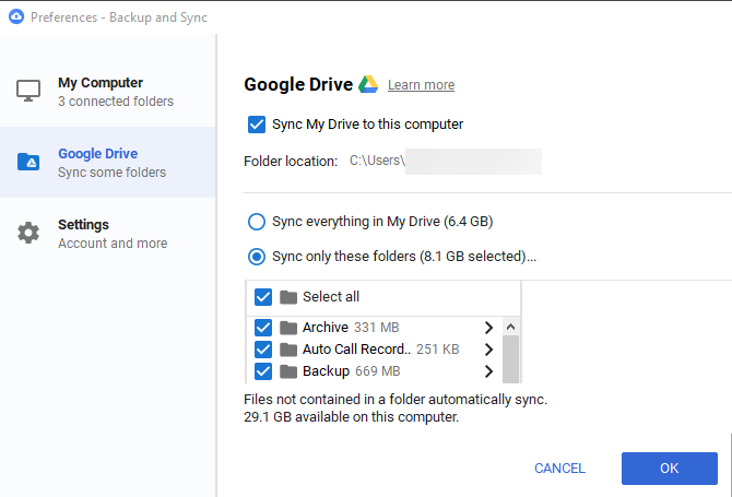 How to Sync Only Specific Files in Dropbox or Google Drive