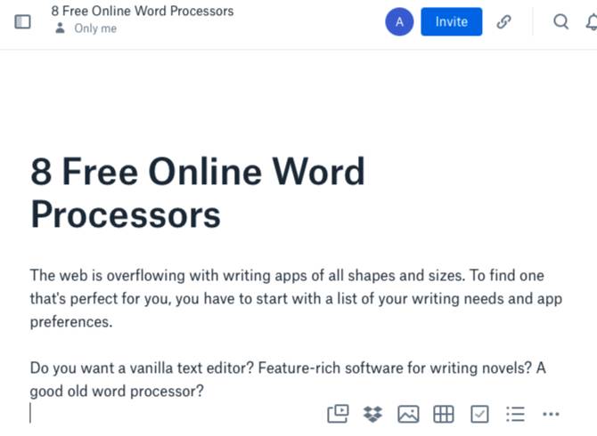 The 8 Best Free Online Word Processors