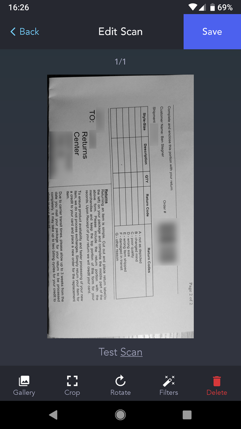 With ZipScan, Scan Documents With Your Phone in Seconds