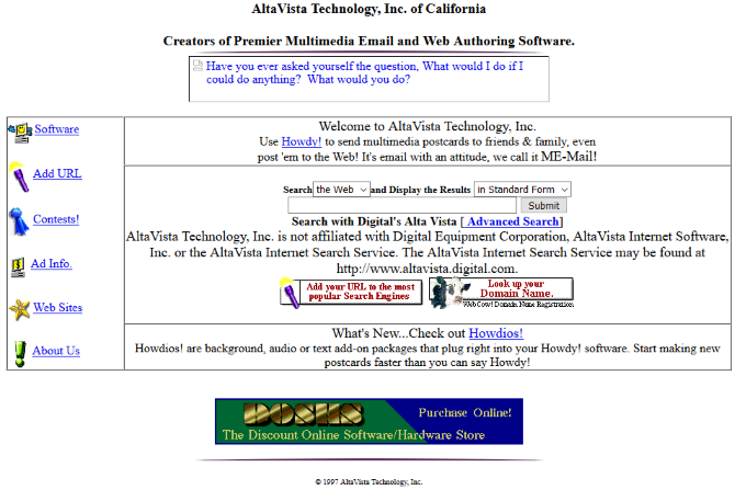Go Back in Time: How 12 Big Websites Looked Years Ago