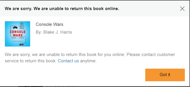 How to Return an Audible Book