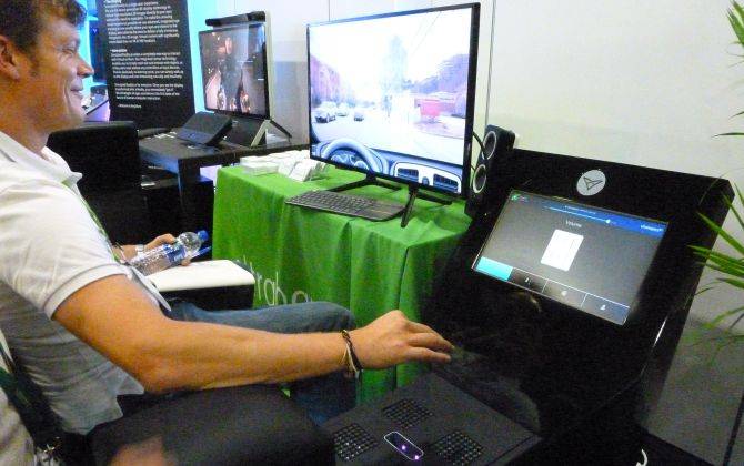 Ultrahaptics Presents Mid-Air Haptic Feedback Technology