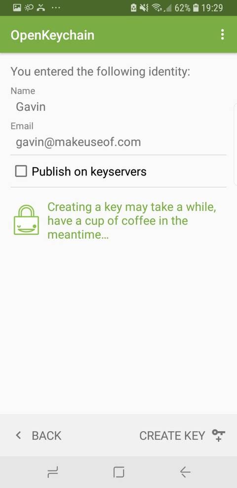 How to Send Encrypted Email on Android Using OpenKeychain