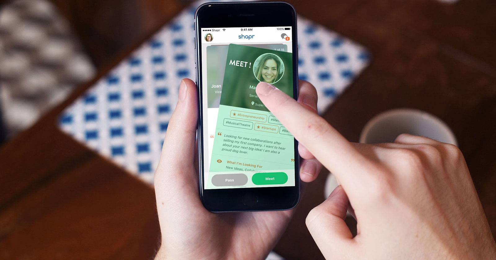 Shapr Makes Professional Networking as Easy as a Right Swipe