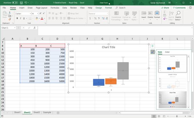 How to Make a Box and Whisker Plot in Microsoft Excel