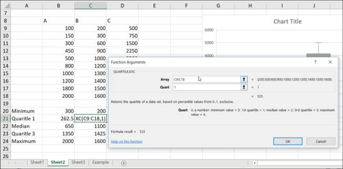 How to Make a Box and Whisker Plot in Microsoft Excel