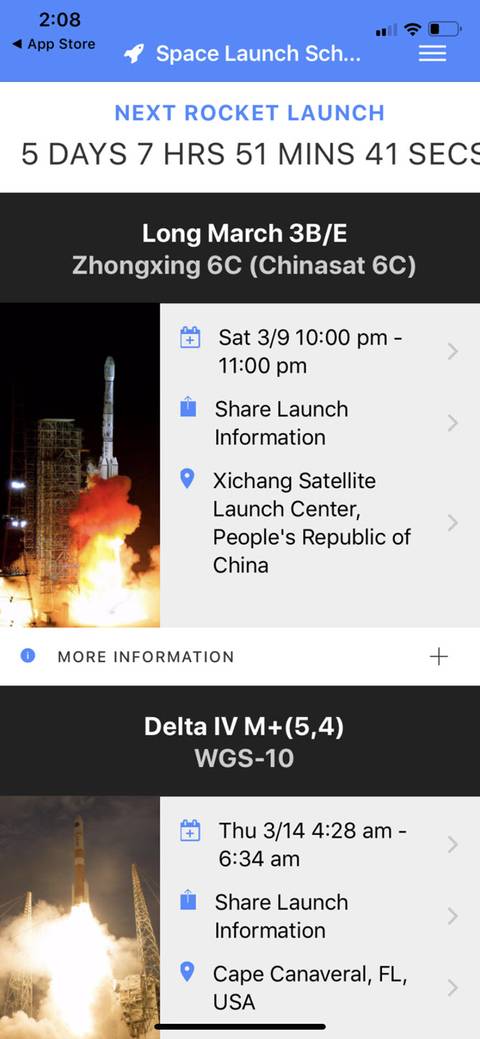 Rocket Launches, Space Posters, a SpaceX Game, and More With These 5 Apps