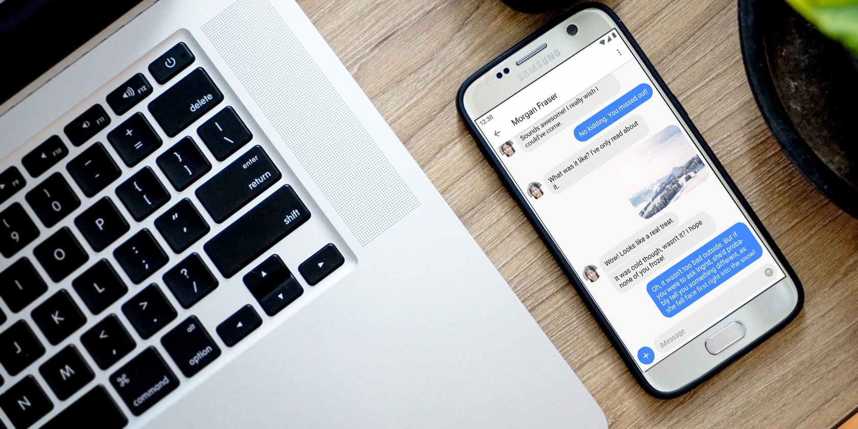 How to Use iMessage on Android With AirMessage and a Mac