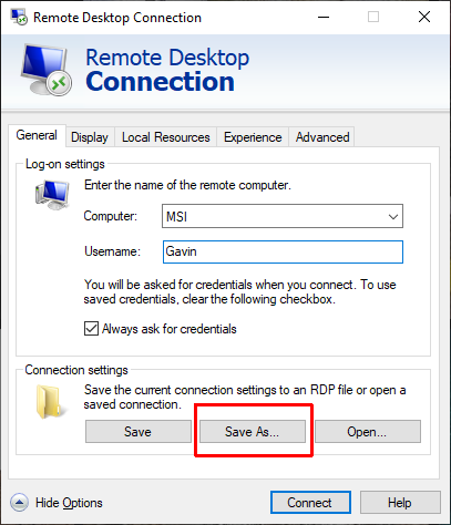 8 Windows Remote Desktop Connection Custom Configurations to Save You Time