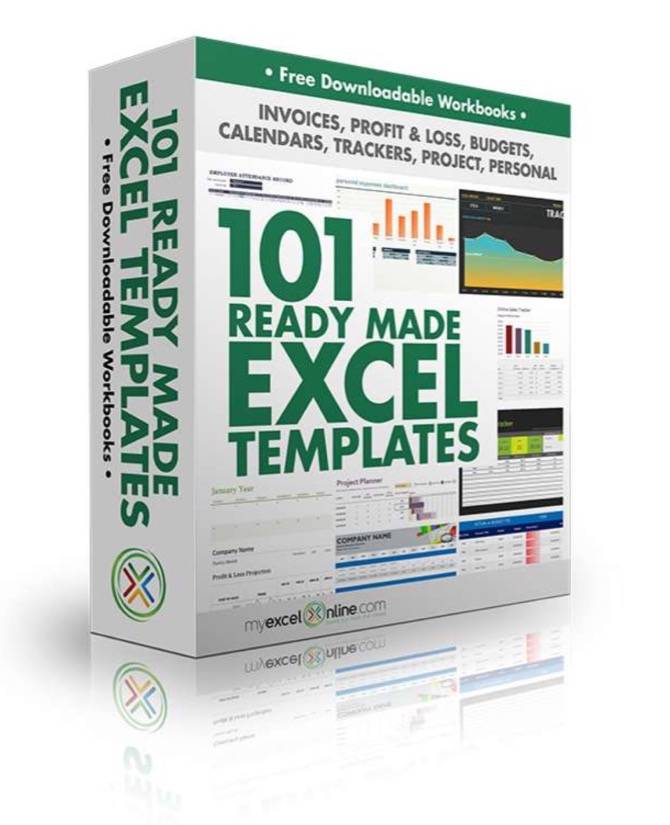 101 Free Excel Templates to Organize Your Life and Business