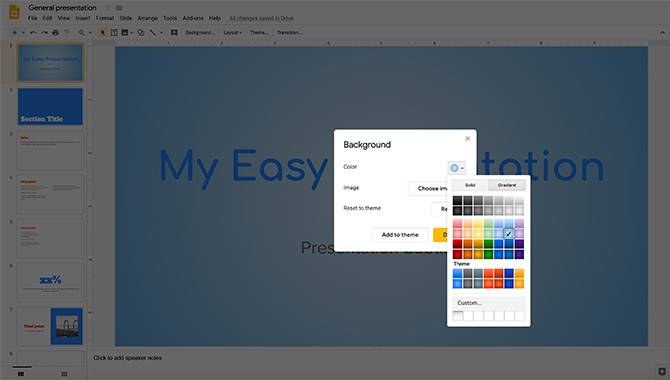 How to Create a Presentation in Google Slides