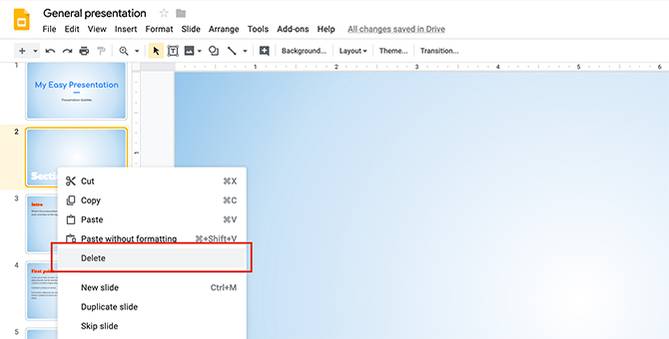 How to Create a Presentation in Google Slides