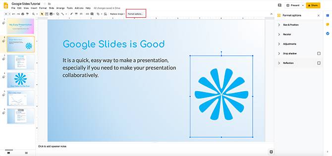How to Recolor Images and Objects in Google Slides