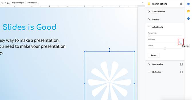 How to Recolor Images and Objects in Google Slides