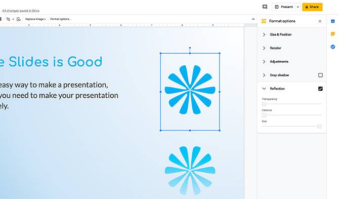 How to Recolor Images and Objects in Google Slides