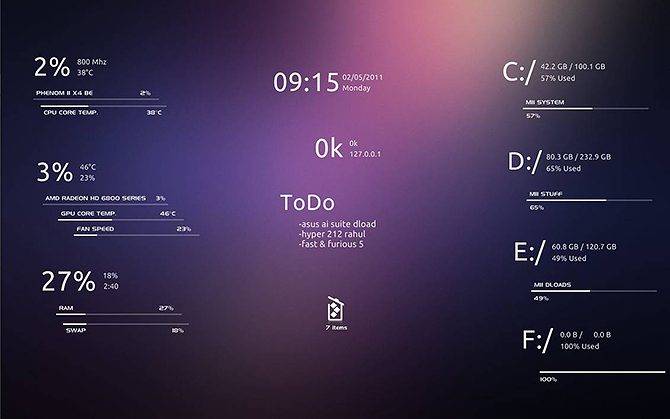 The Best Rainmeter Skins for a Minimalist Desktop