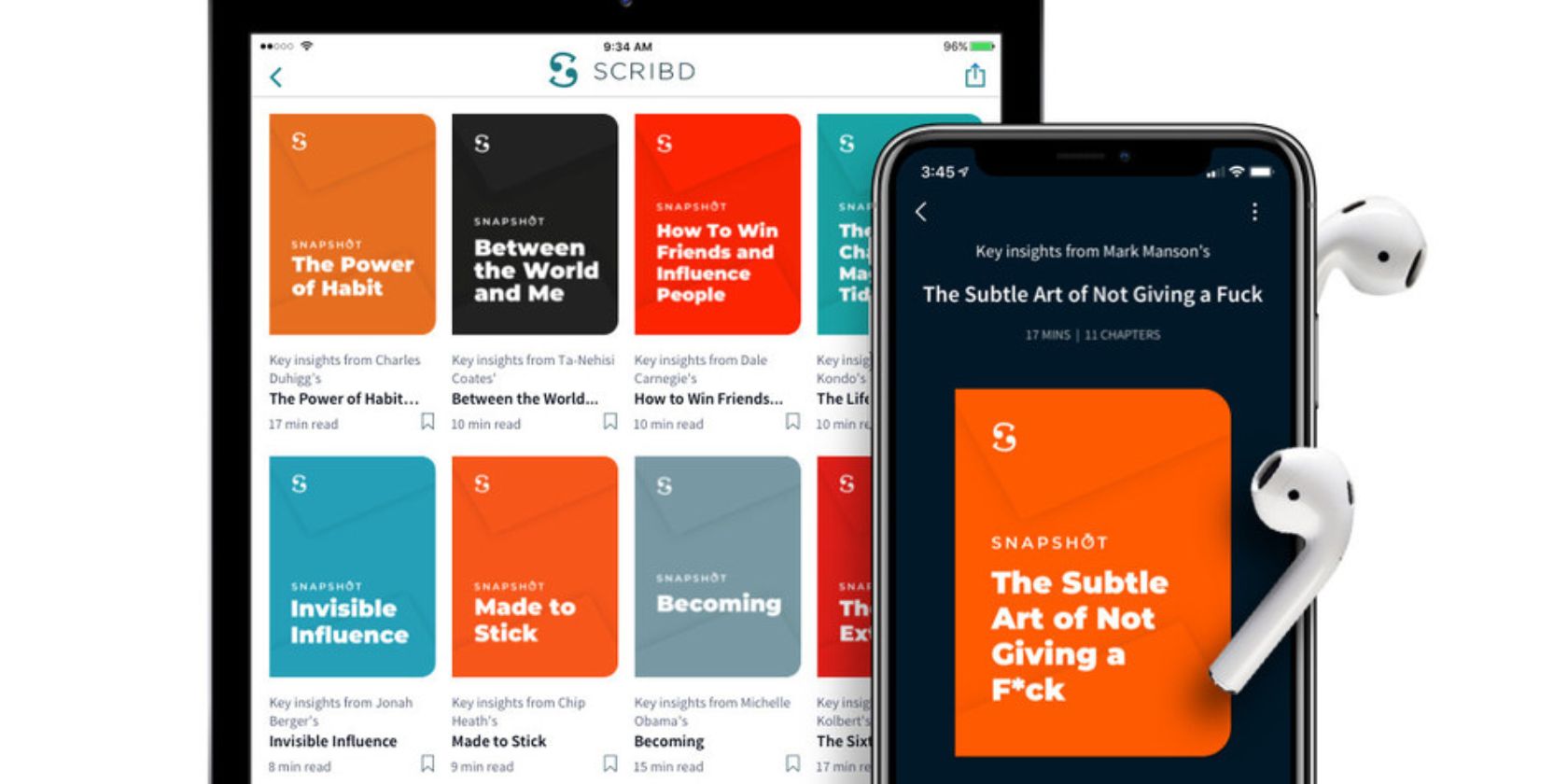 Scribd Snapshots Offer Bite-Sized Book Previews