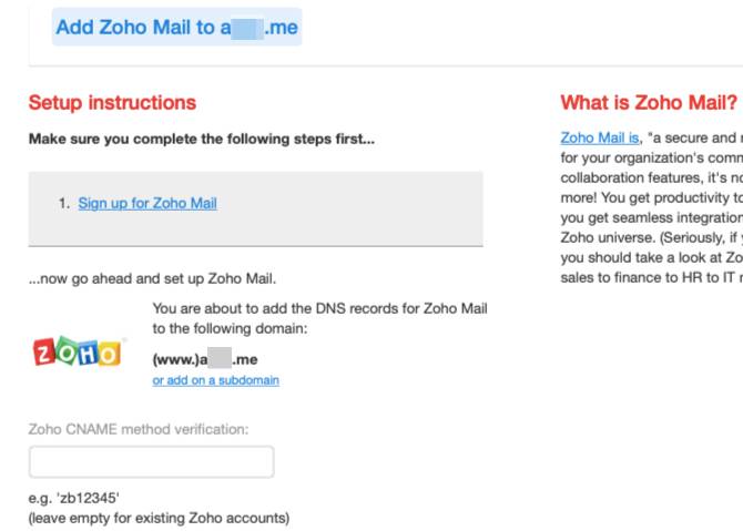 How to Set Up Email at Your Domain for Free With Zoho Mail