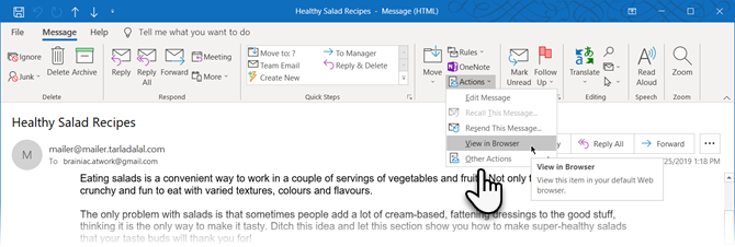 How to Print an Email From Anywhere