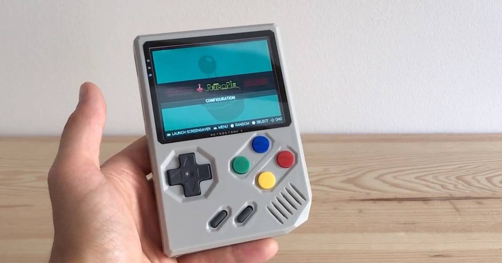 The Portable RetroStone 2 Emulates Dozens of Retro Gaming Consoles