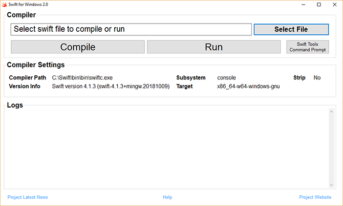 How to Program in Swift on Windows 10