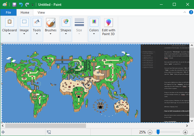 How to Edit and Enhance Screenshots Using MS Paint